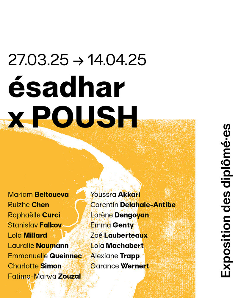 POUSH | Exposition La valse des horloges des diplômé.es de l'ésadhar ...